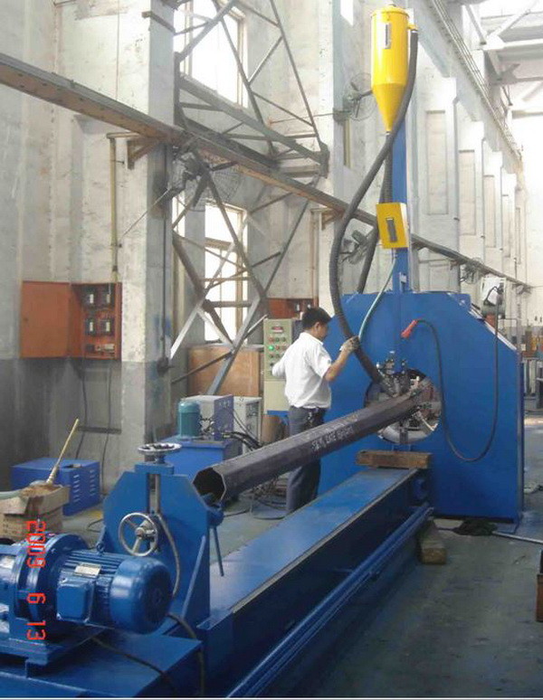Lini Produksi Pengelasan Tiang Lampu 15m Busur terendam tiang baja ...